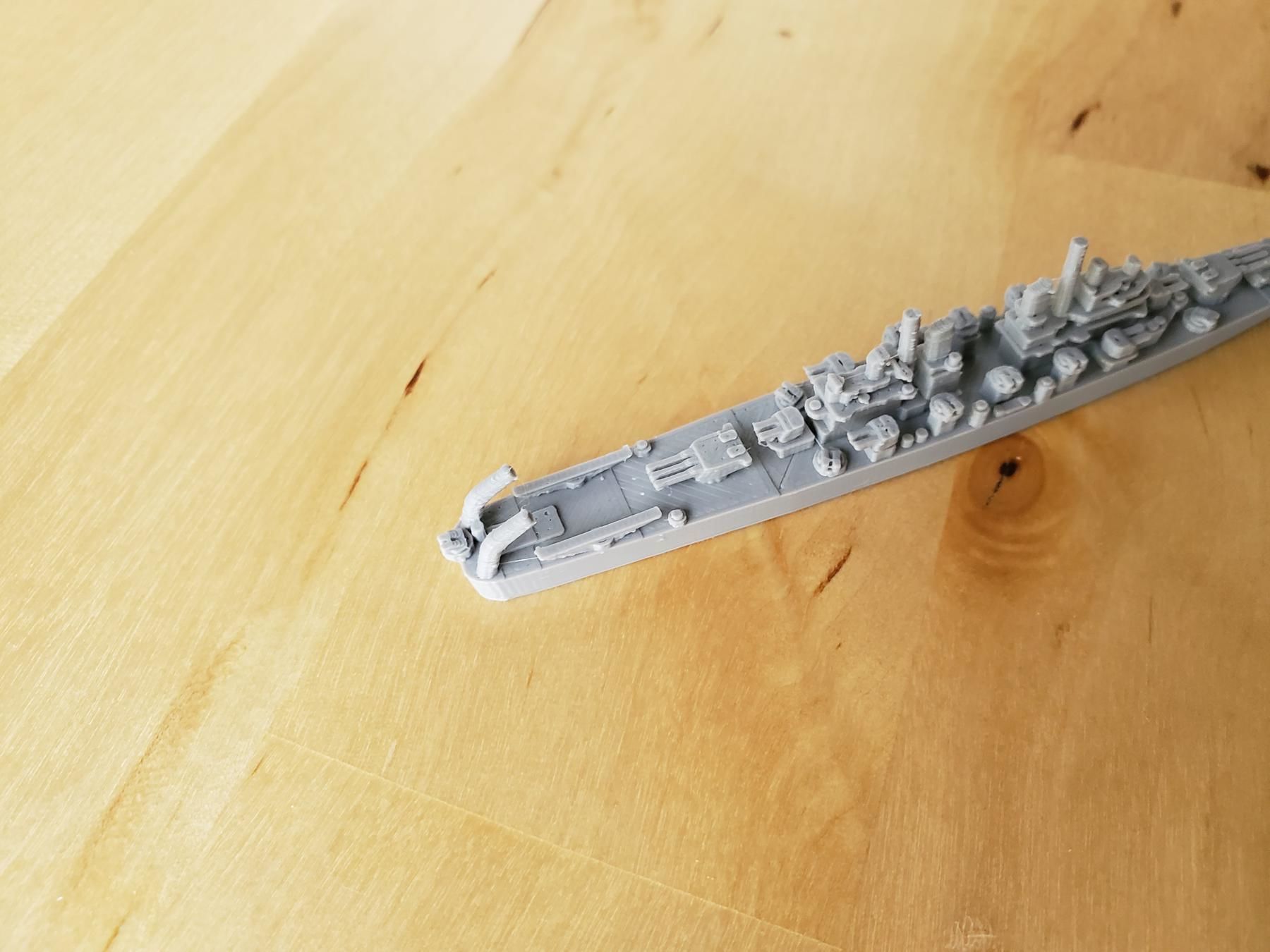 US Baltimore Class Cruiser Warship 3D model 3D printable | CGTrader