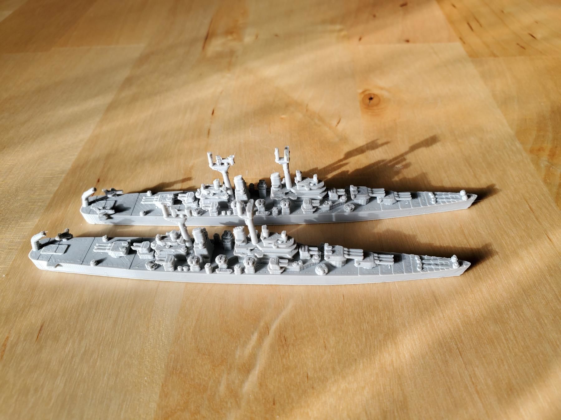 US Baltimore Class Cruiser Warship 3D model 3D printable | CGTrader
