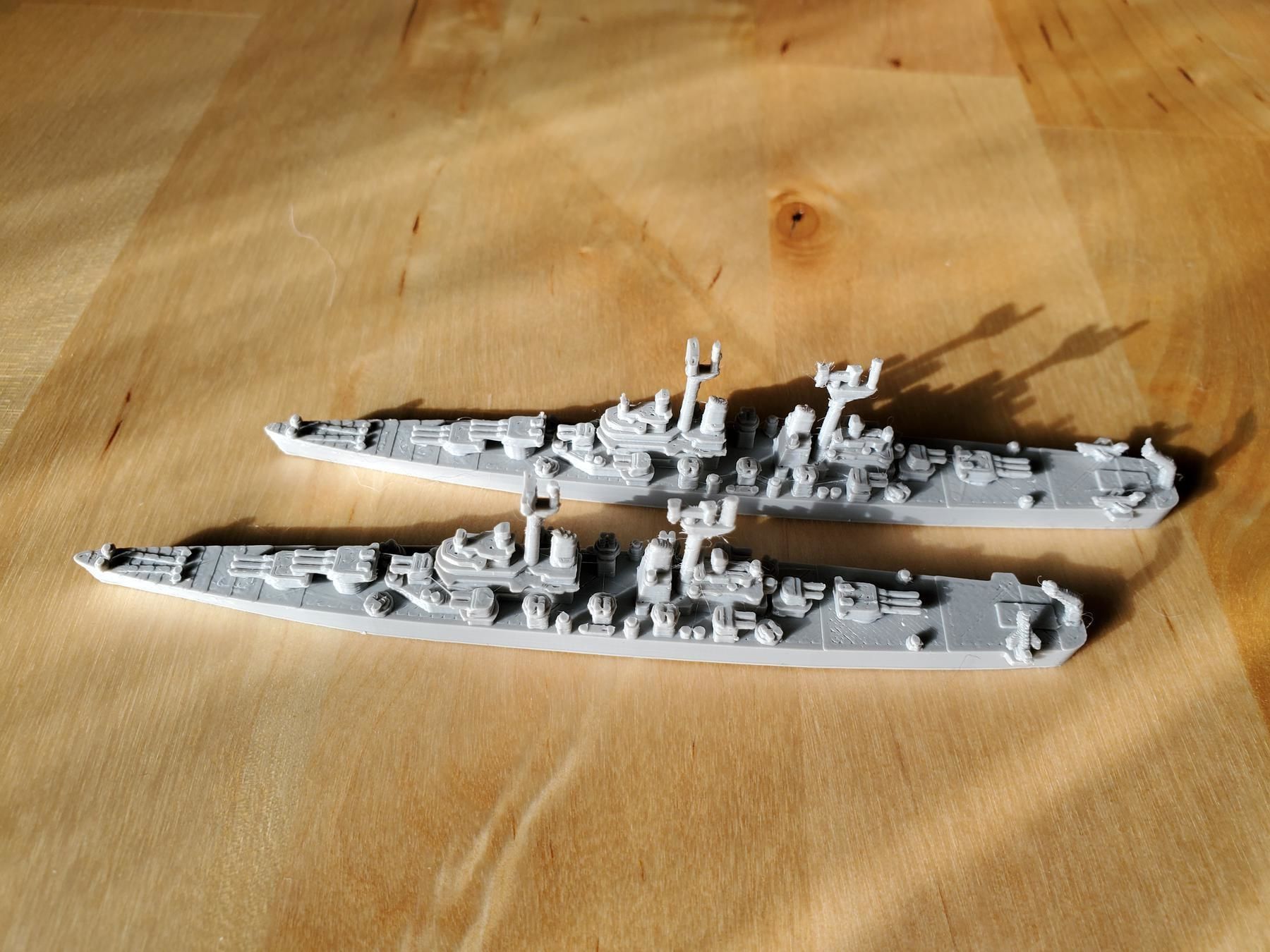 US Baltimore Class Cruiser Warship 3D model 3D printable | CGTrader