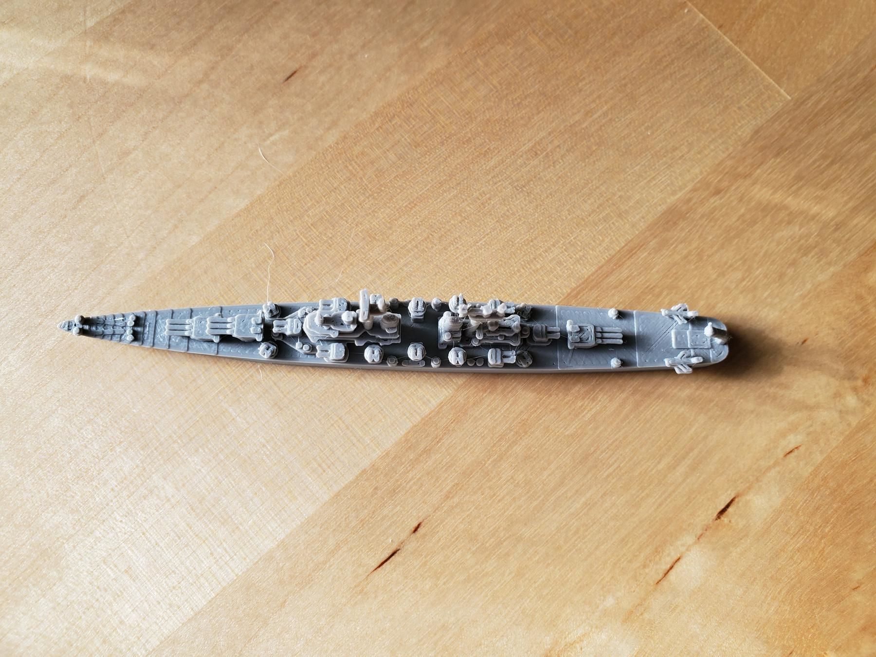 US Baltimore Class Cruiser Warship 3D model 3D printable | CGTrader