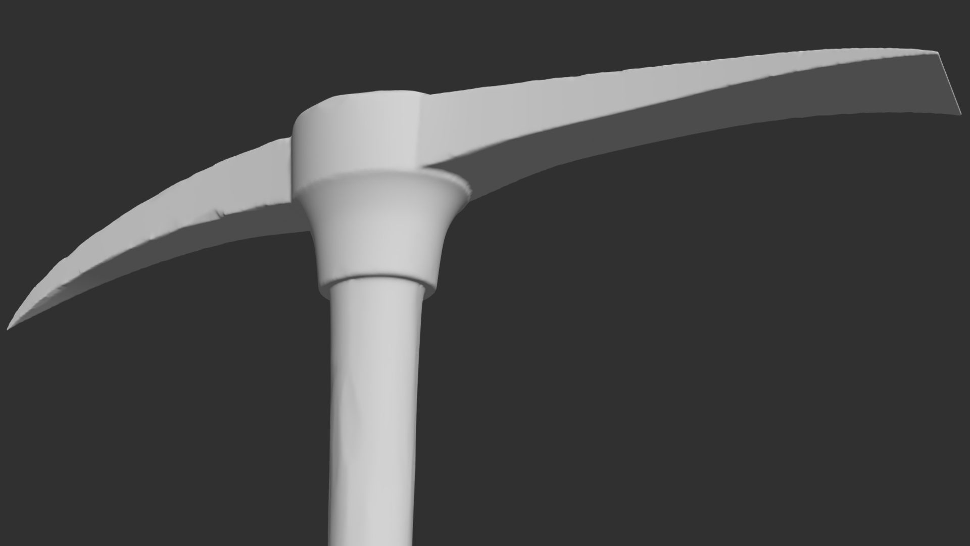 Old Pickaxe - 3D Printable 3D model 3D printable | CGTrader