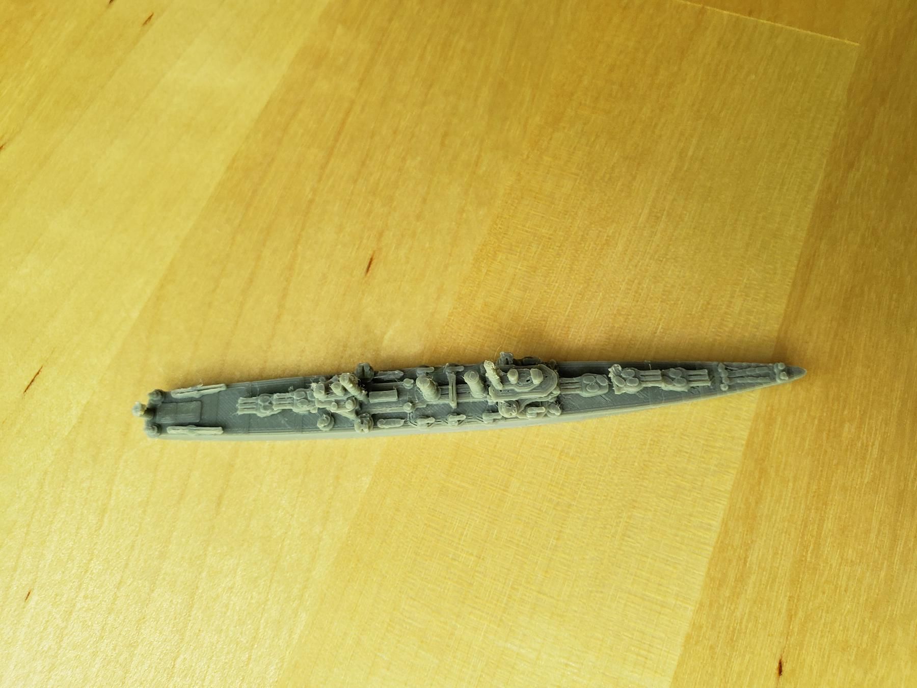 US Brooklyn Class Cruiser Warship 3D model 3D printable | CGTrader