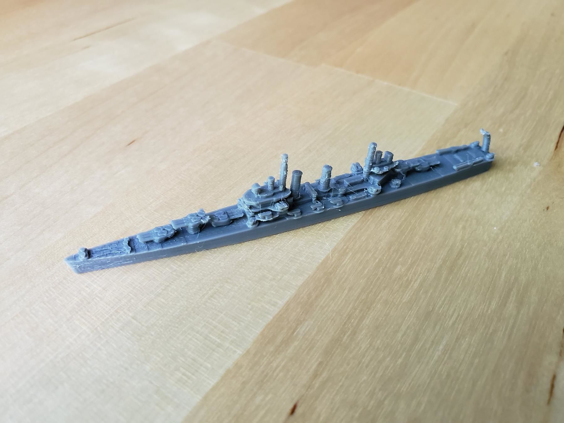 US Brooklyn Class Cruiser Warship 3D model 3D printable | CGTrader