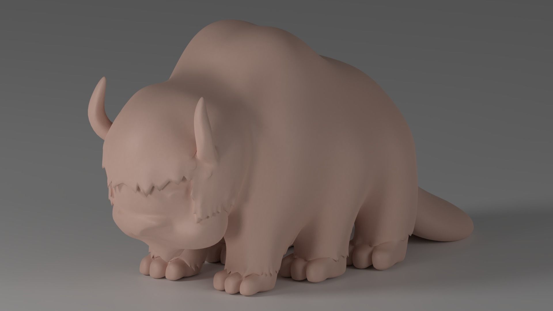 Appa Flying Bison 3D printable model free 3D model 3D printable | CGTrader