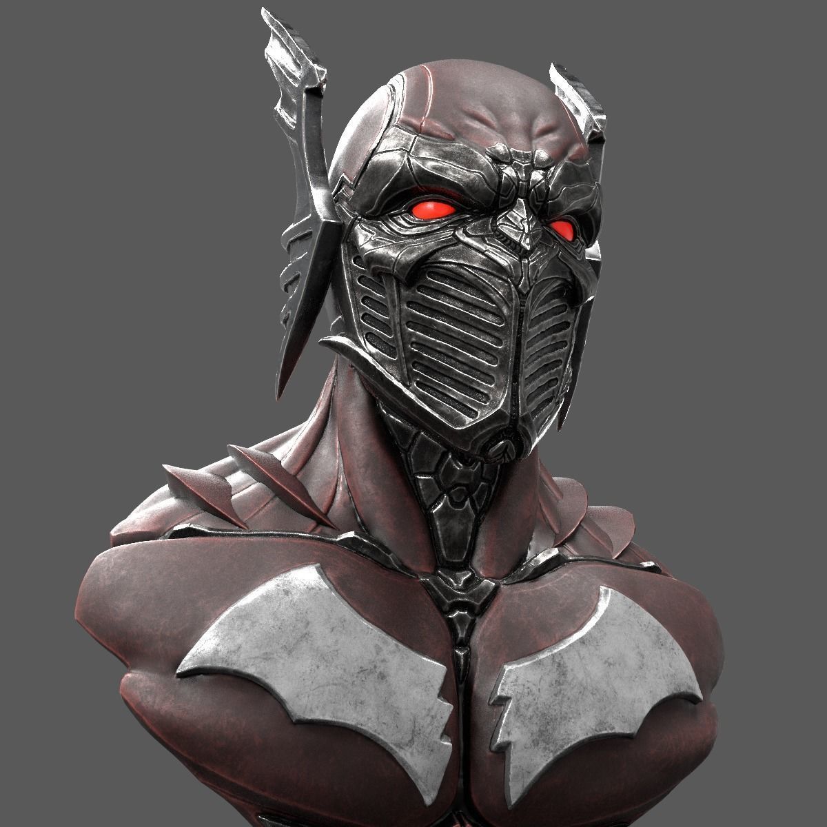 Red Death Dc universe Dc Metal 3D model 3D printable | CGTrader
