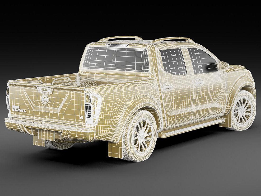 Nissan Navara - NP300 - Frontier 3D model | CGTrader