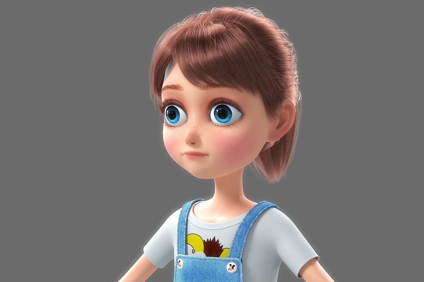 Cartoon Family Rigged V5 3D model rigged | CGTrader