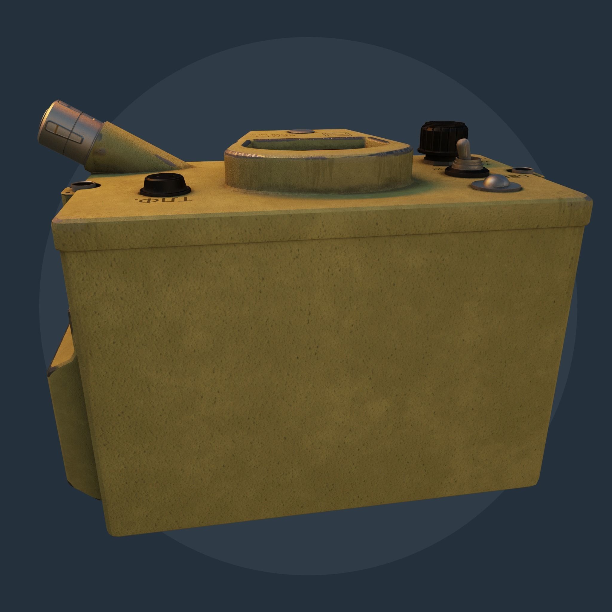 Dosimeter 3d model free VR / AR / low-poly 3D model | CGTrader
