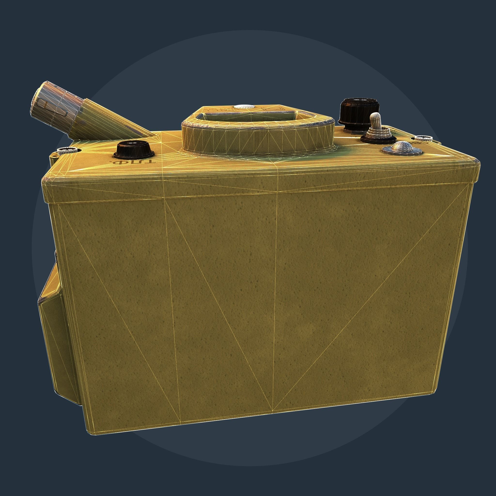 Dosimeter 3d model free VR / AR / low-poly 3D model | CGTrader