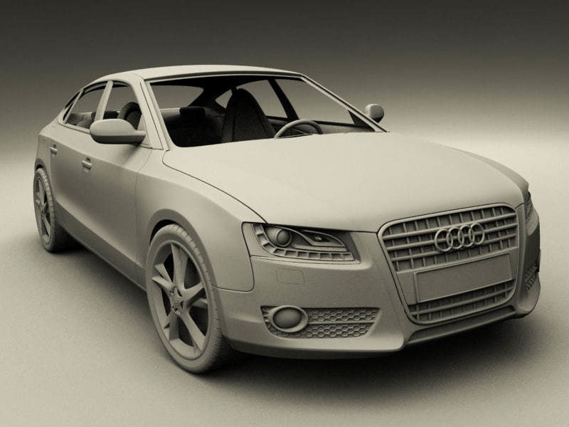 3d model of Audi A5 3D model | CGTrader