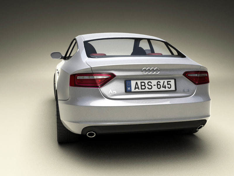 3d model of Audi A5 3D model | CGTrader