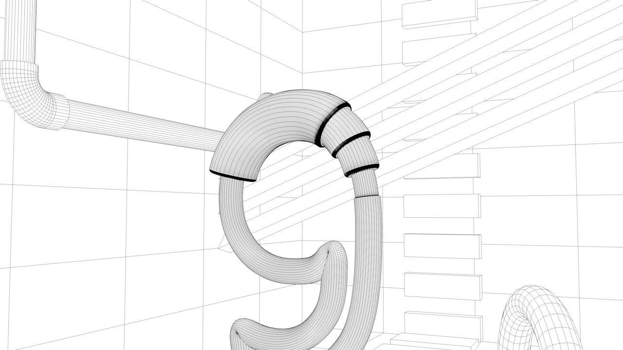 3D model abstract animation VR / AR / low-poly rigged animated | CGTrader