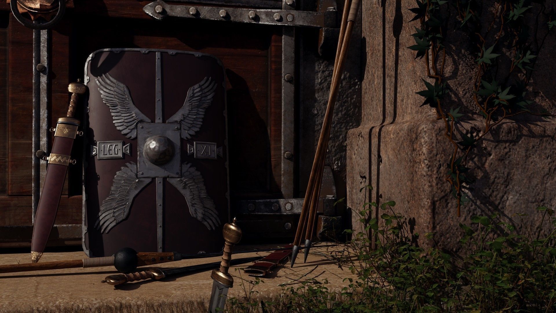 3D model Roman Spear - Pilum VR / AR / low-poly | CGTrader