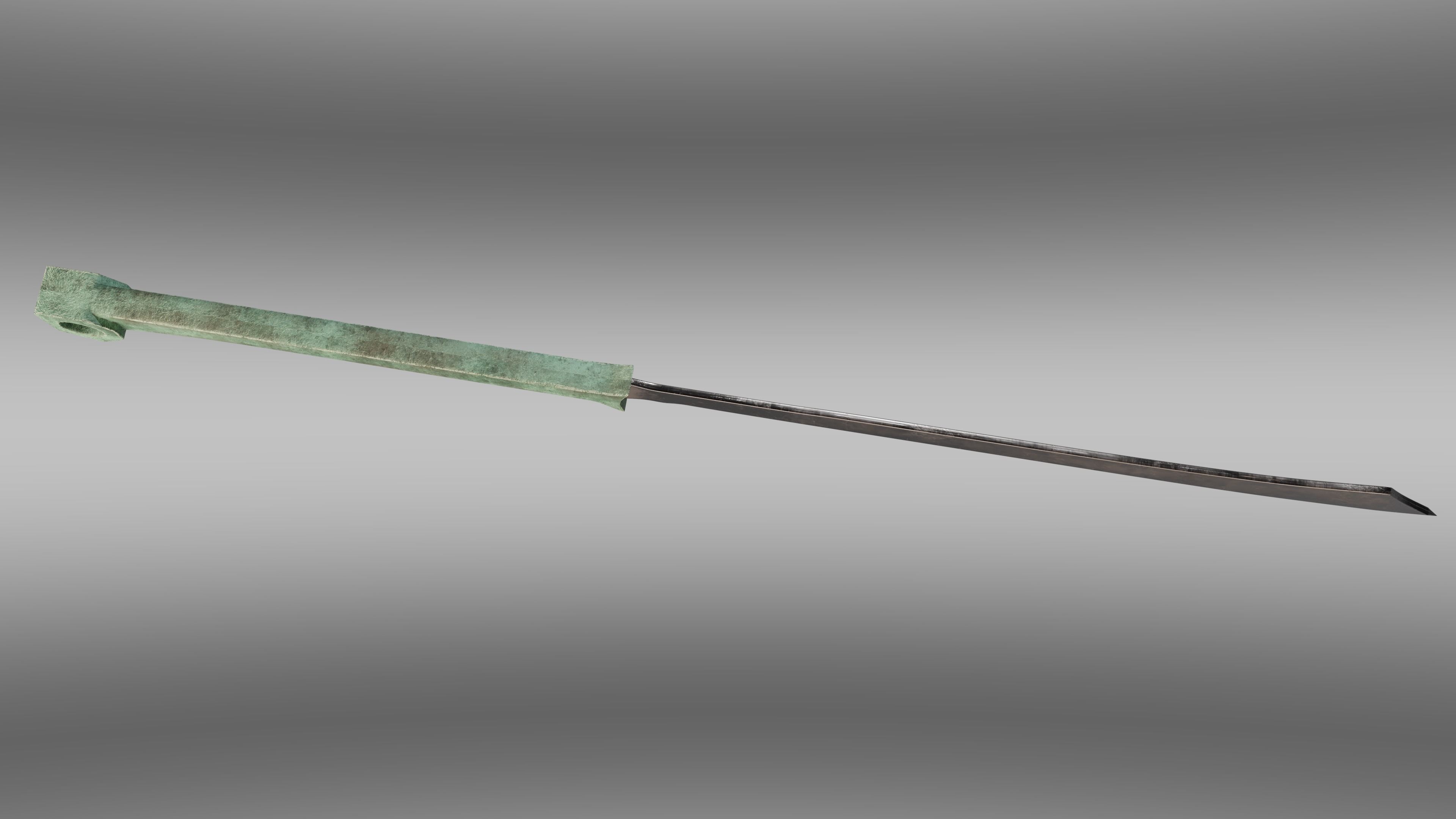 3D model Old Blade VR / AR / low-poly | CGTrader