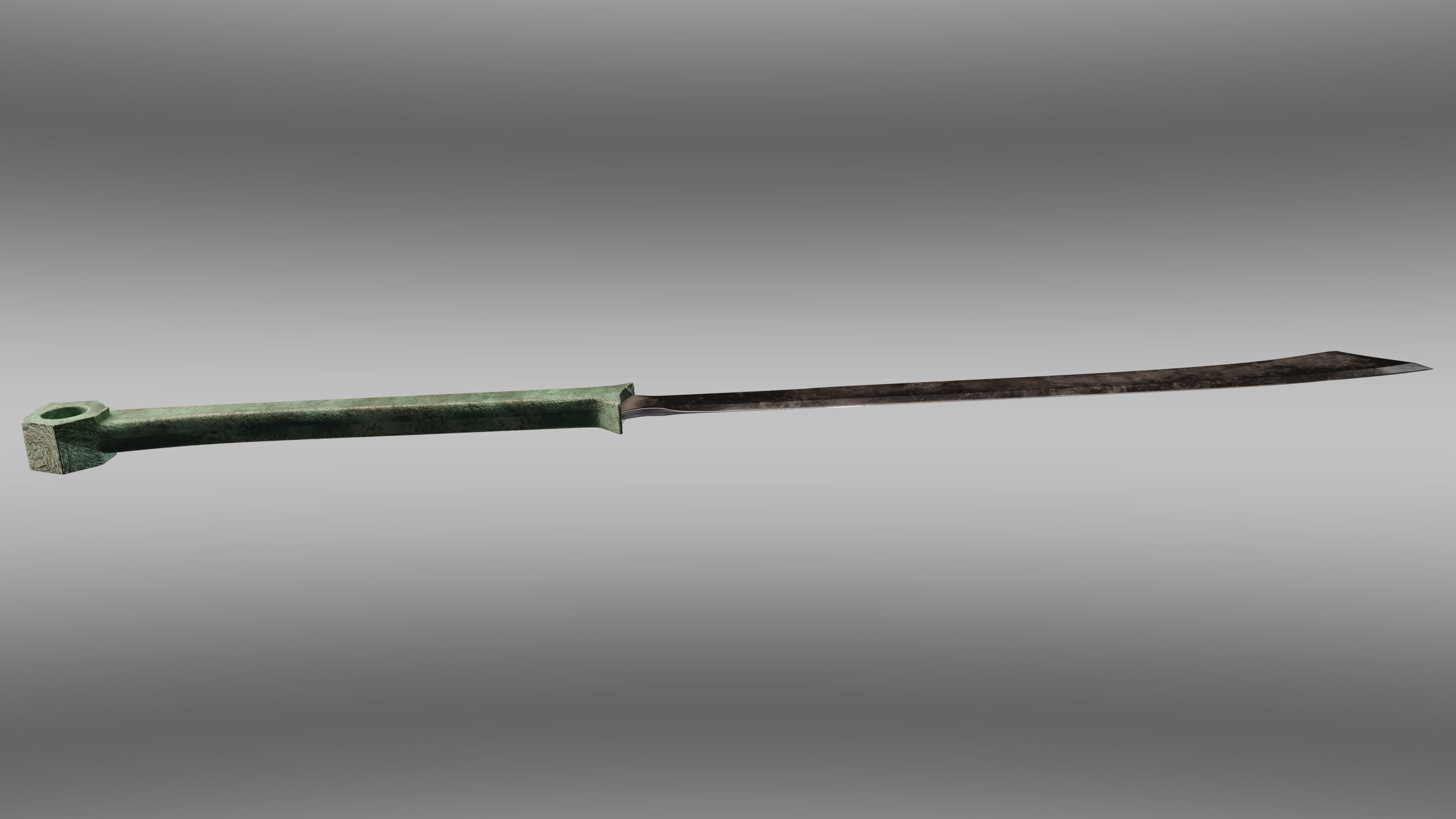 3D model Old Blade VR / AR / low-poly | CGTrader