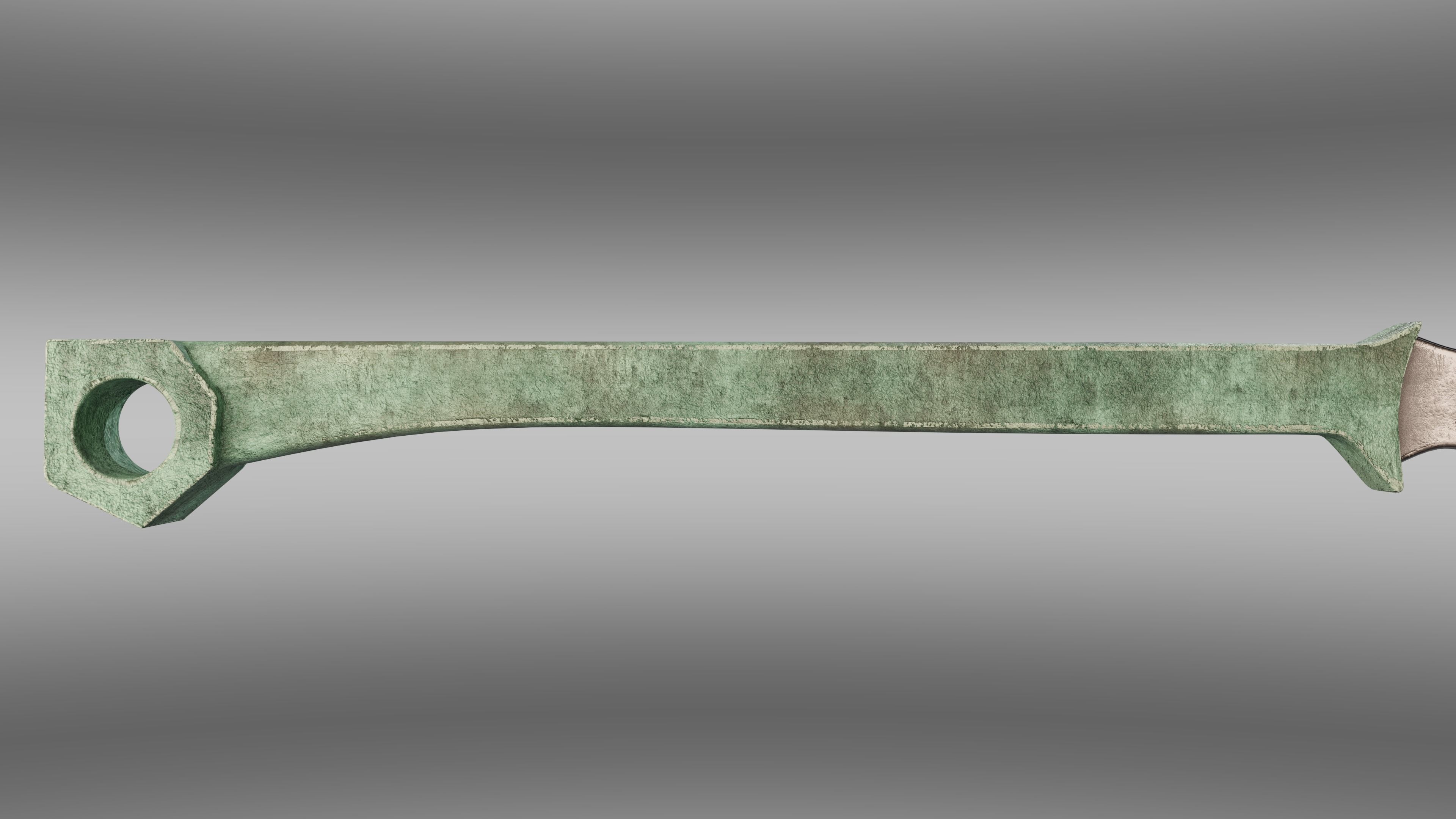 3D model Old Blade VR / AR / low-poly | CGTrader