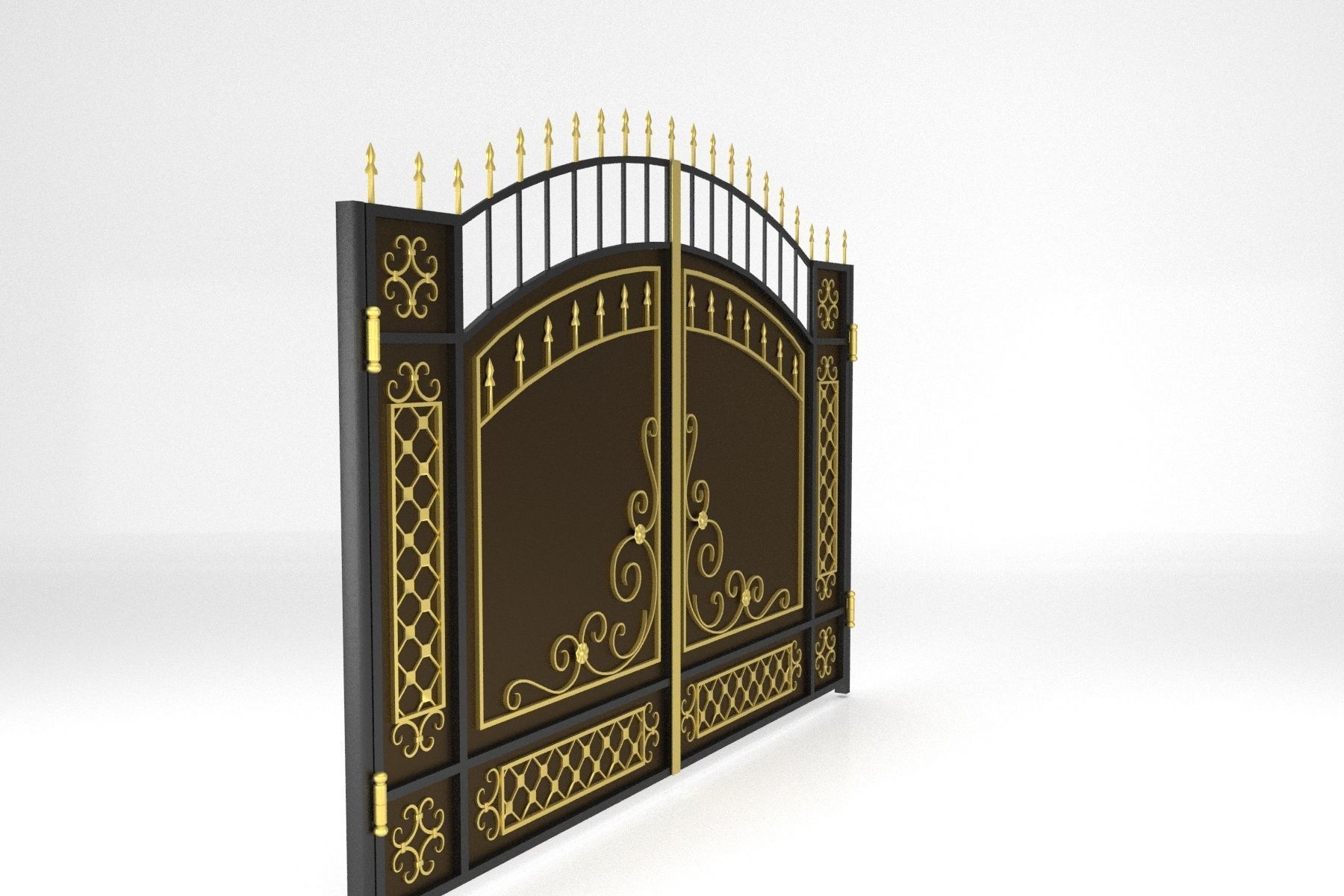Gate 01 3D model | CGTrader