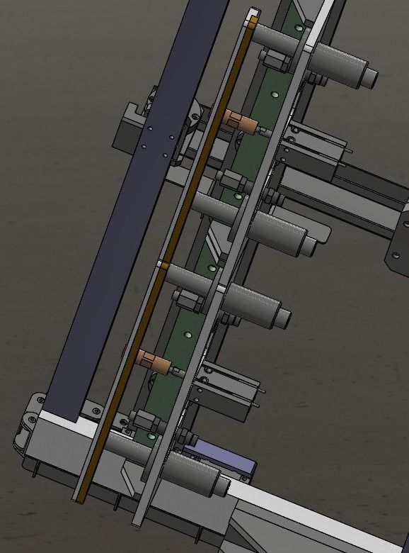 The gantry loading and unloading mechanism 3D model | CGTrader
