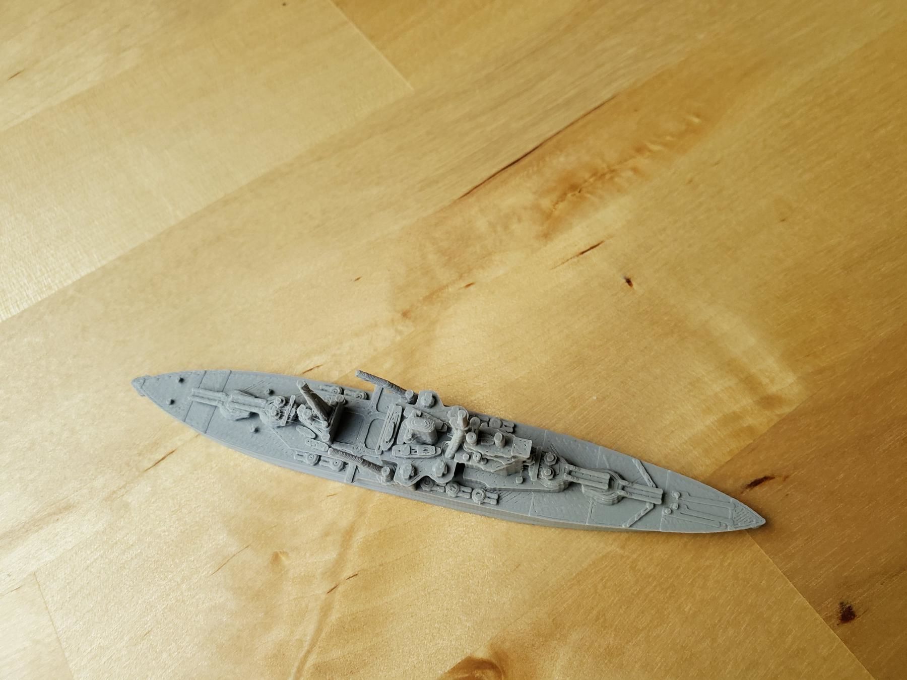 British Queen Elizabeth Class Battleship 3D model 3D printable | CGTrader