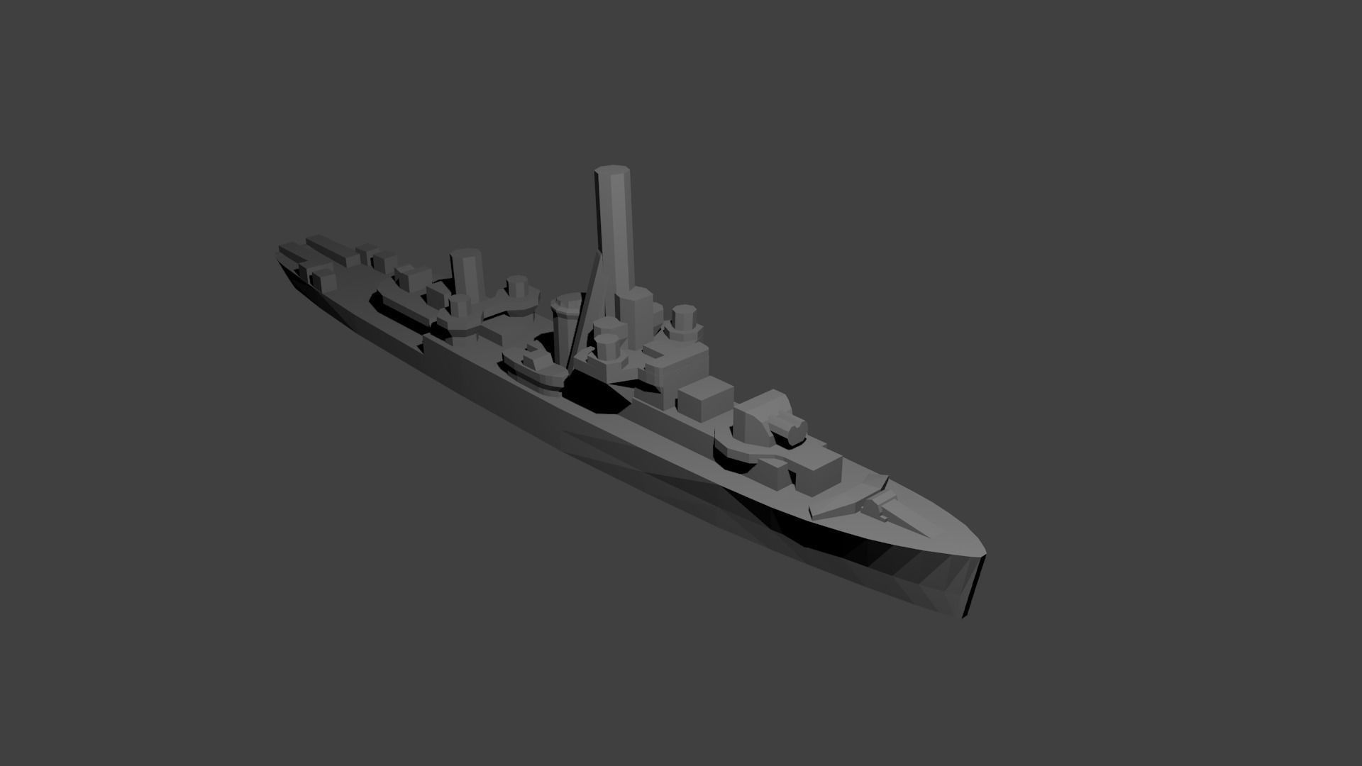 British Miniature WWII Warship Collection 3D model 3D printable | CGTrader