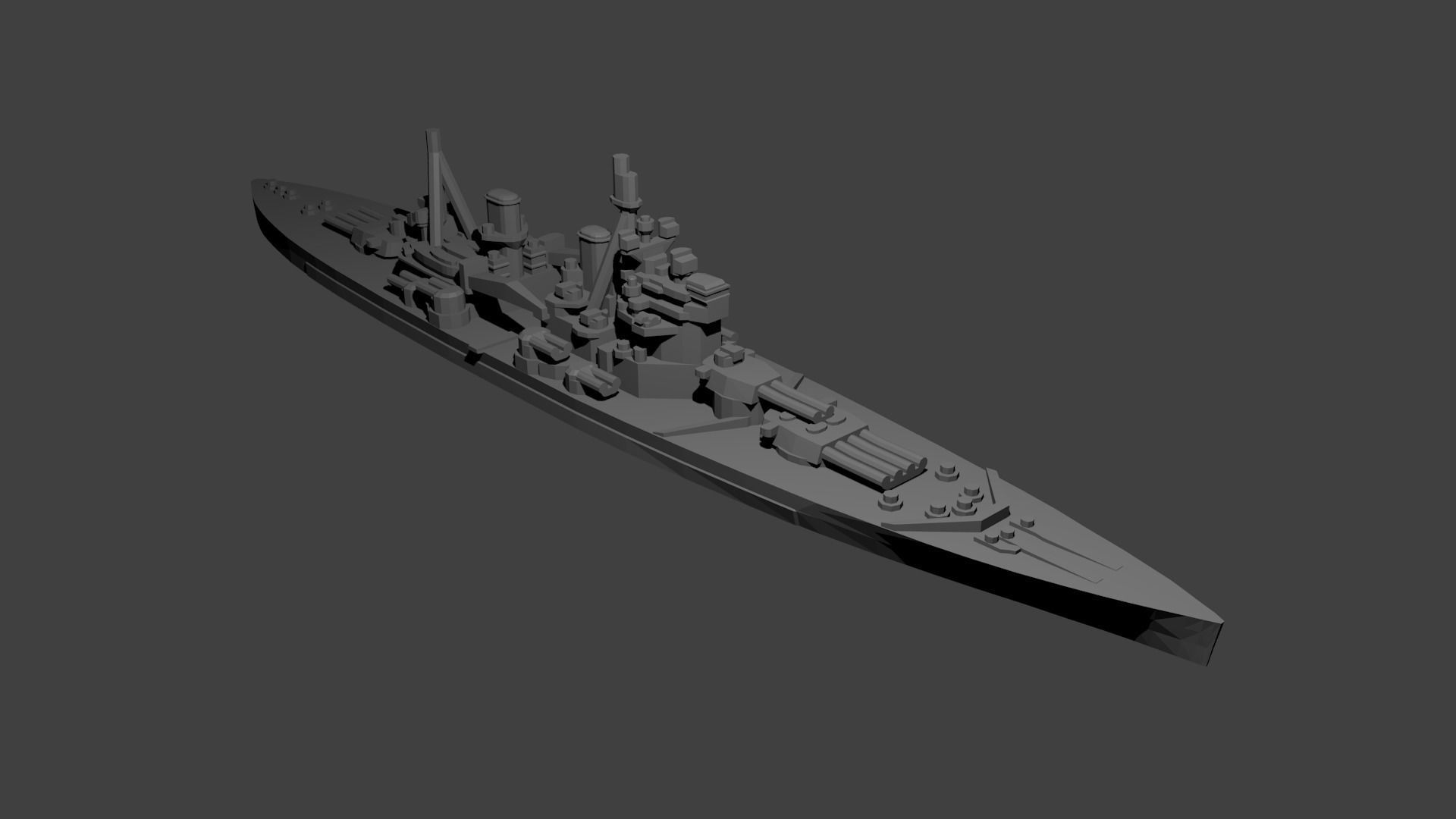 British Miniature WWII Warship Collection 3D model 3D printable | CGTrader