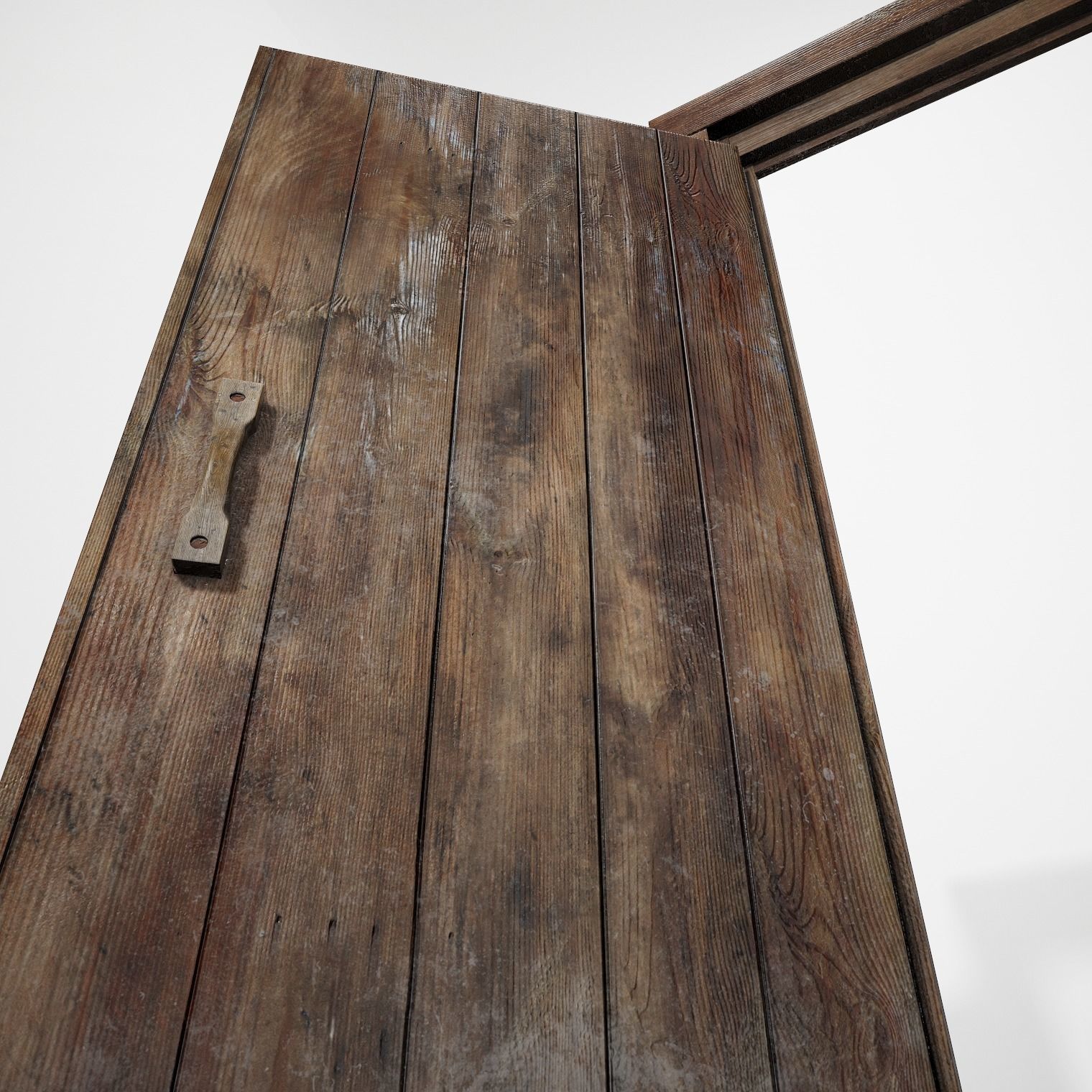 Door Two variants of textures free VR / AR / low-poly 3D model | CGTrader