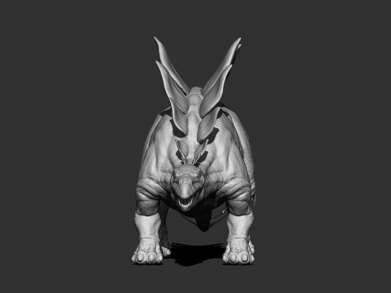 3D model 3D Stego dinosaur VR / AR / low-poly | CGTrader