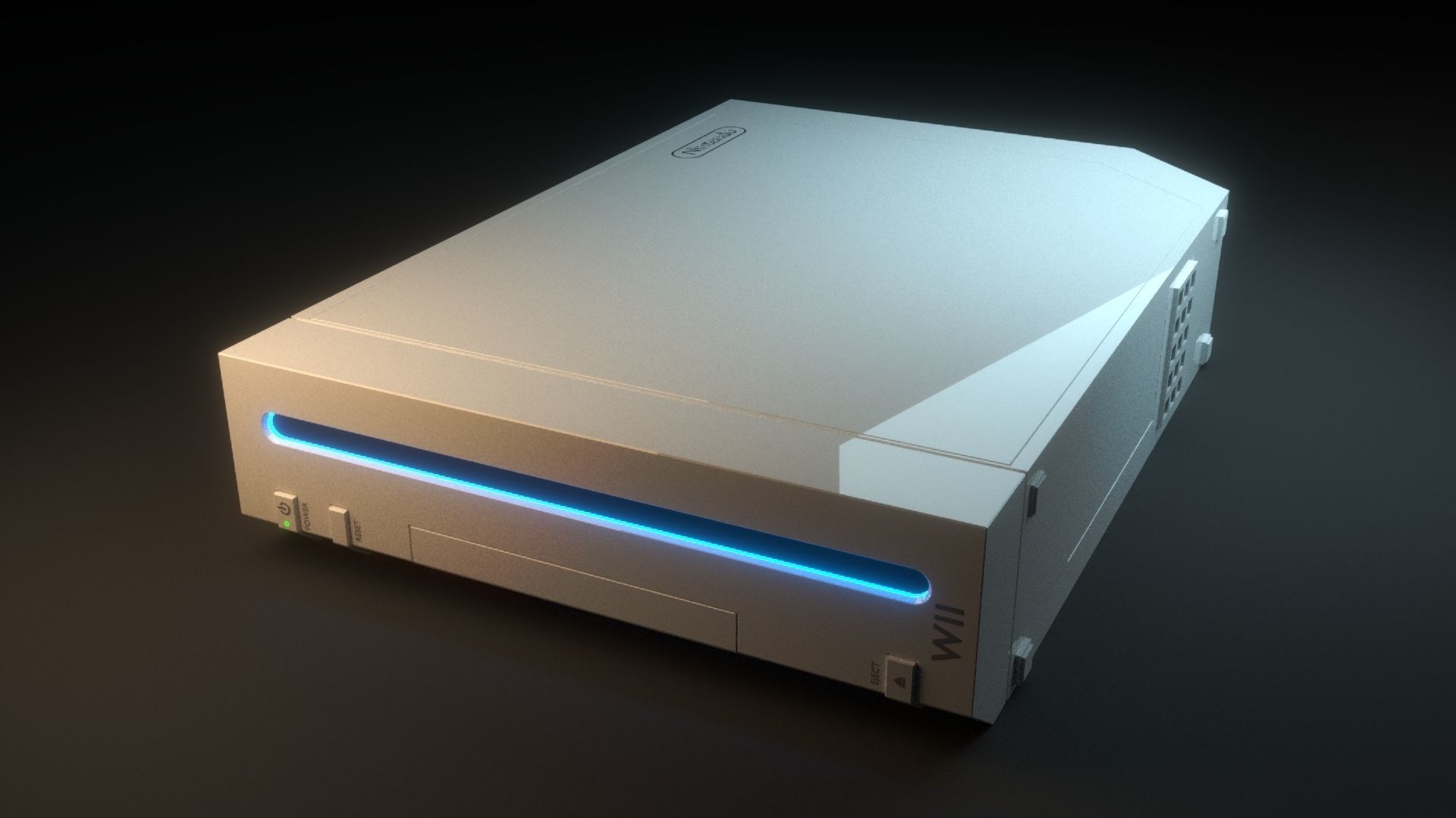 High Quality Nintendo WII 3D Model 3D model | CGTrader