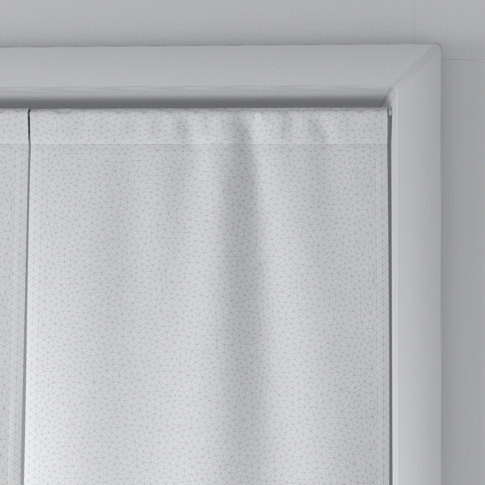 Japanese Style Door Cortain 3D model | CGTrader