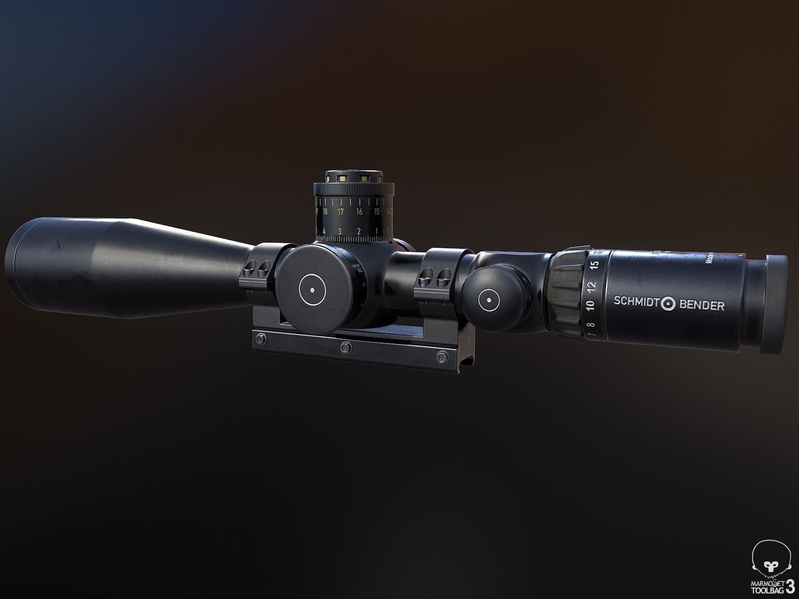 3D model Sniper Scope VR / AR / low-poly | CGTrader