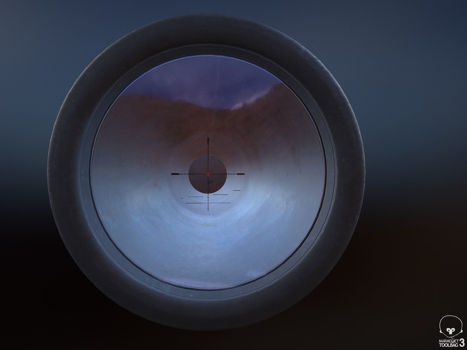 3D model Sniper Scope VR / AR / low-poly | CGTrader