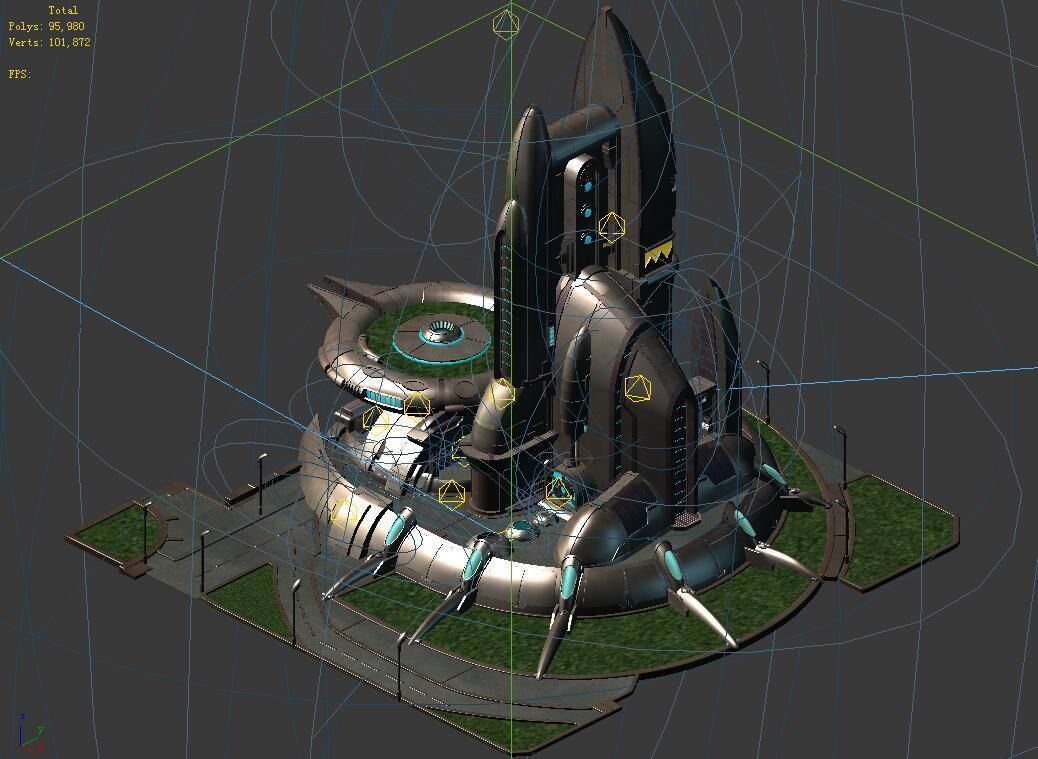 Mechanical Construction - Leadership Command Center 3D model | CGTrader