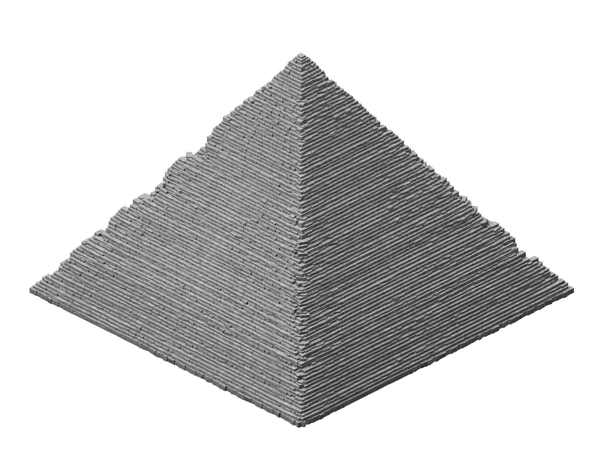 Giza - Three Pyramids 01 3D model | CGTrader