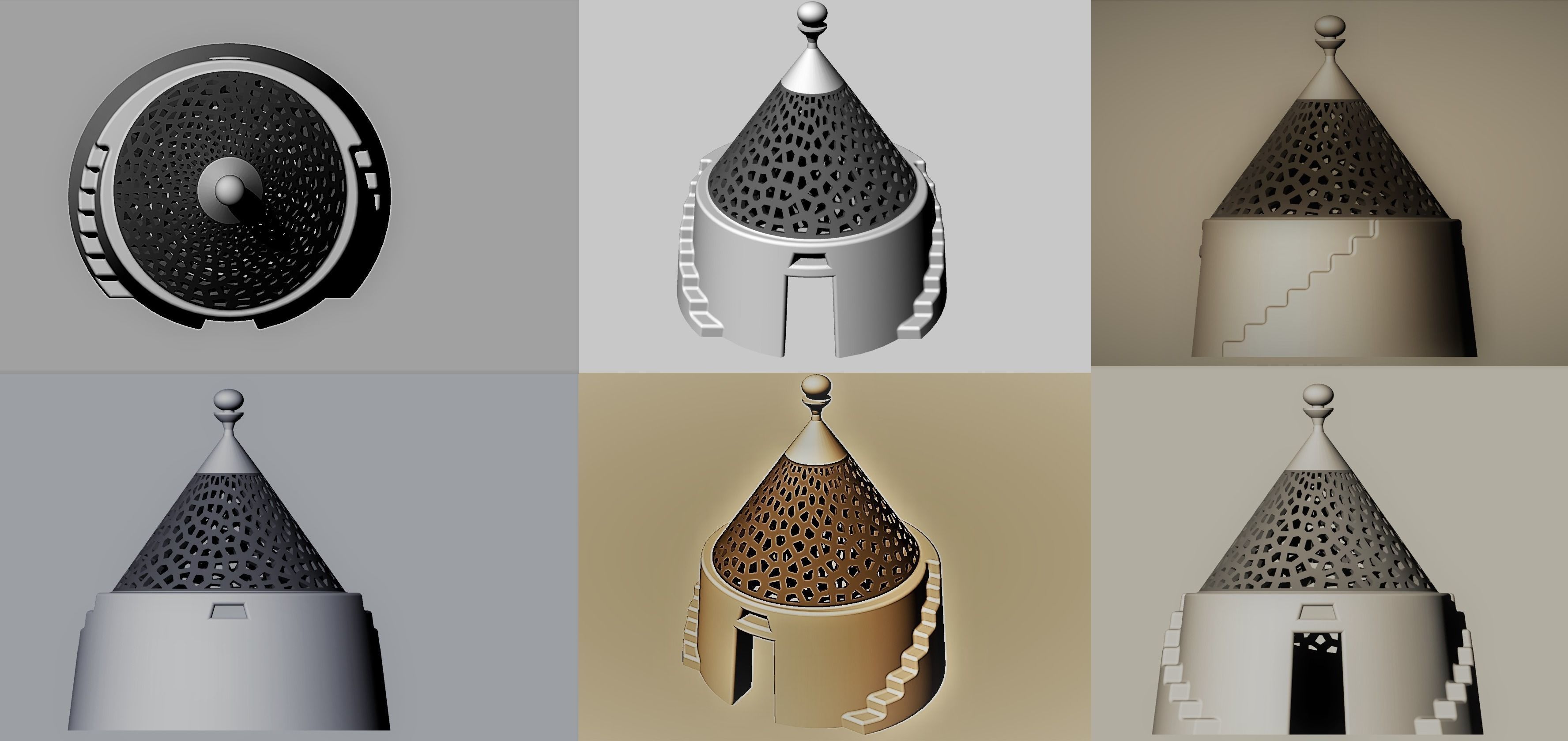 The Trullo - traditional Italian Apulian home 3D model 3D printable ...