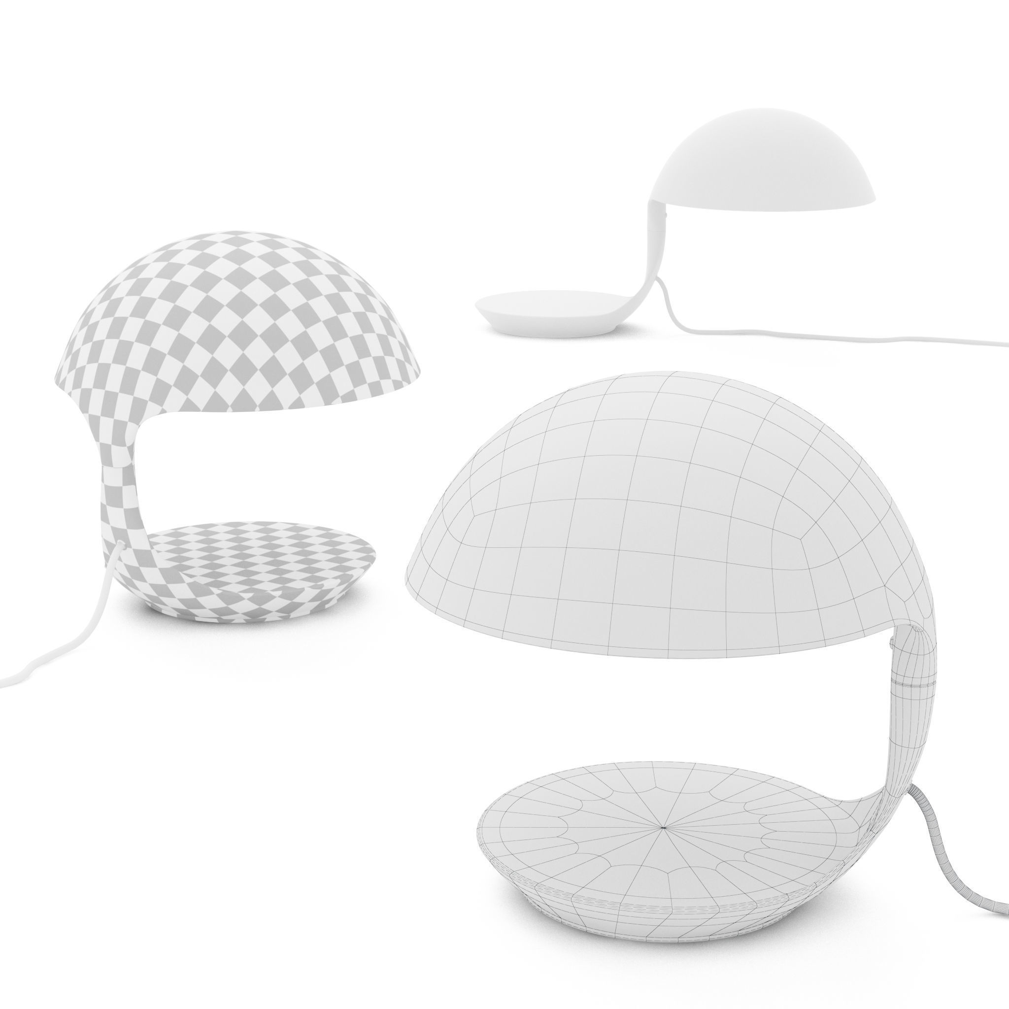 3D model COBRA Table Lamp VR / AR / low-poly | CGTrader