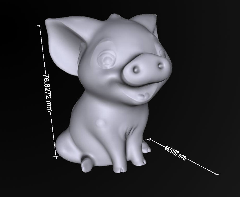 Pua Moana 3D model 3D printable | CGTrader