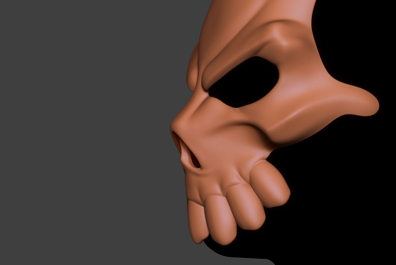 Skull Mask 3D model 3D printable | CGTrader