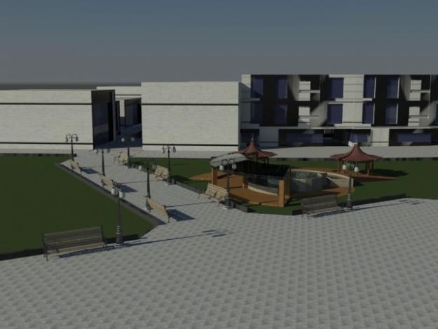 complex city 3D model | CGTrader