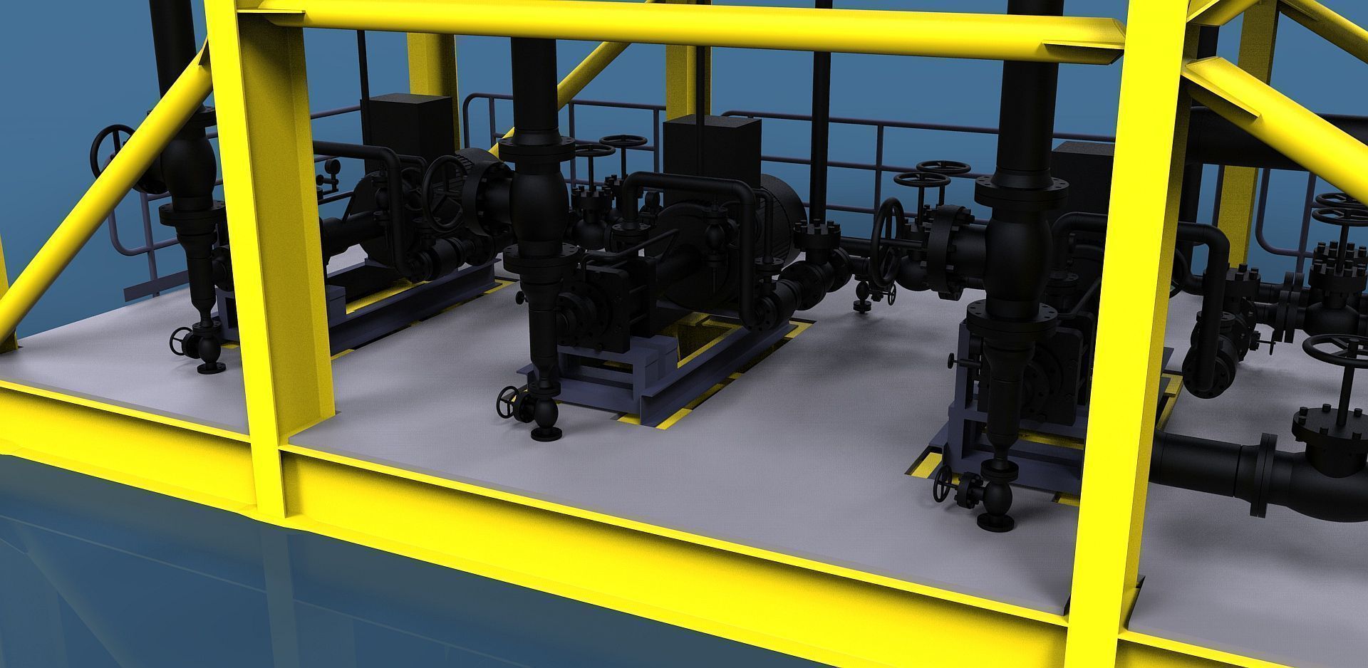 Condensate module free 3D model | CGTrader