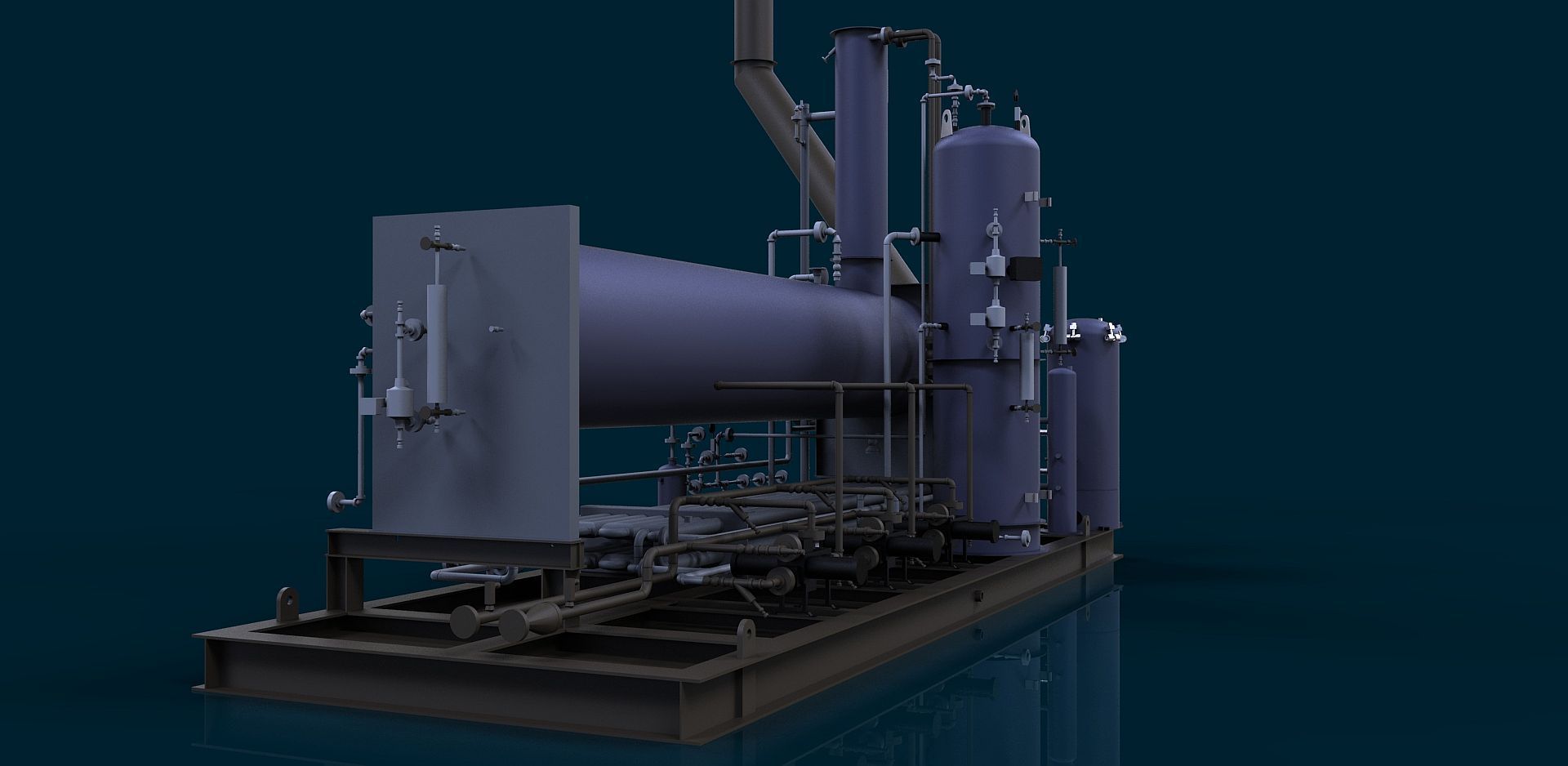 Regenaration skid free 3D Model DWG | CGTrader.com