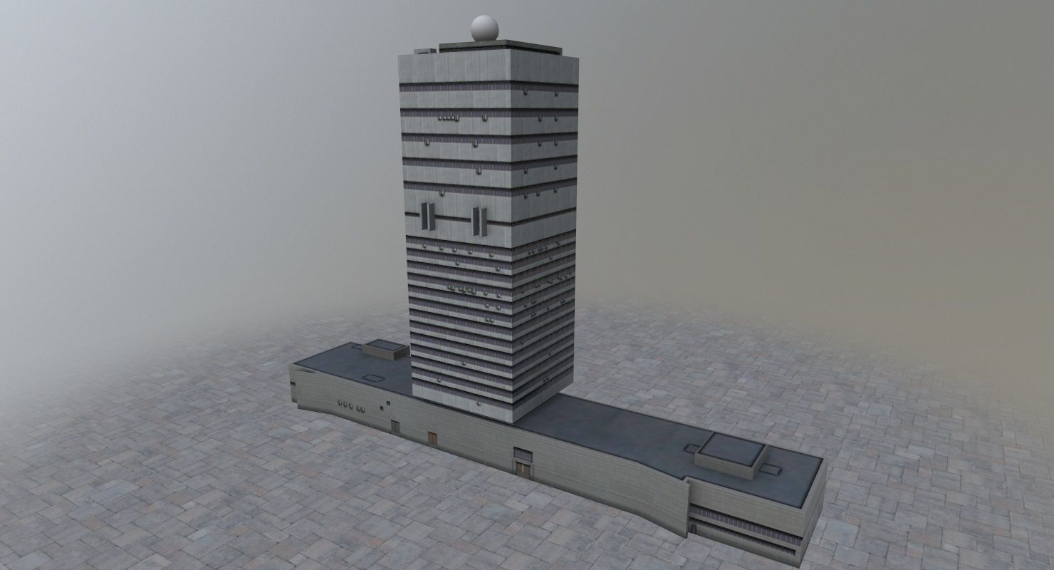 3D model High Rise Buildings Pack VR / AR / low-poly | CGTrader
