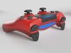 Sony PlayStation 4 DualShock Controller Magma Red Edition 3D model ...
