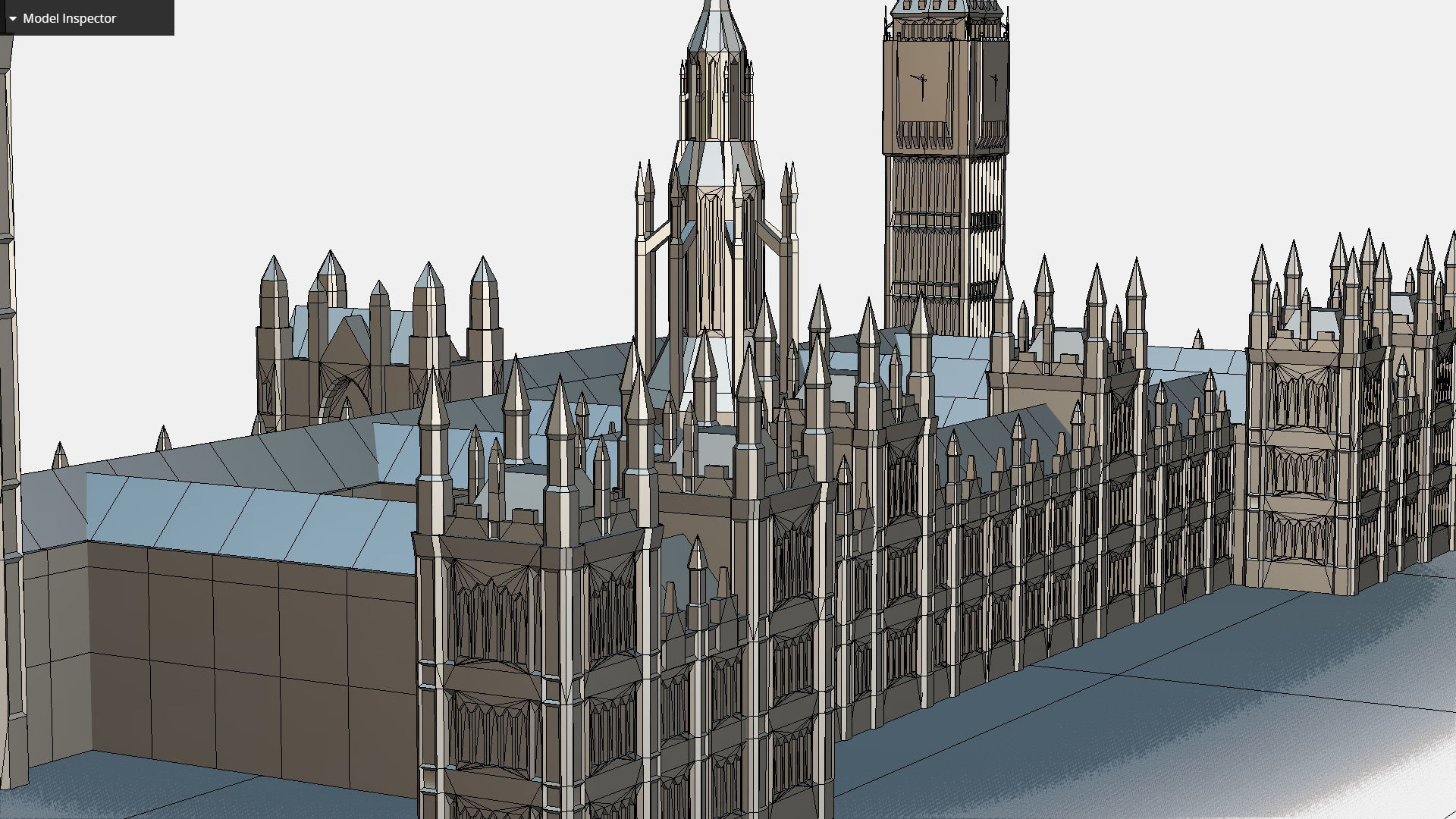 3D model Palace of Westminster House Of Parlament 3d models VR / AR ...
