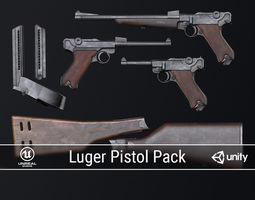 Luger 3D Models | CGTrader