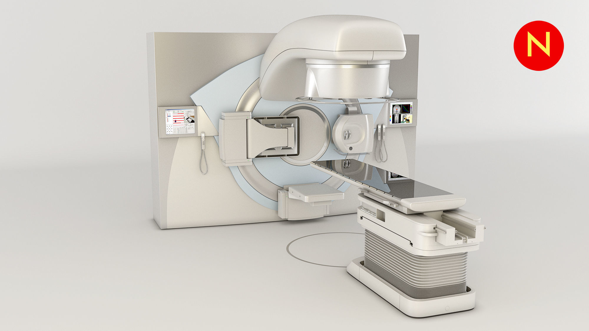 2 Radiotherapy Machines 3D Model Collection | CGTrader