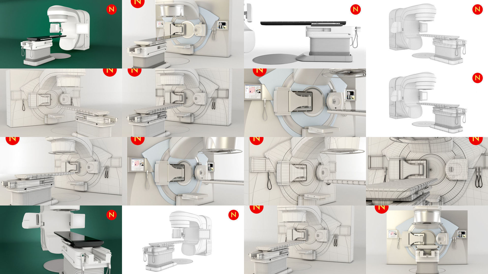 2 Radiotherapy Machines 3D Model Collection | CGTrader