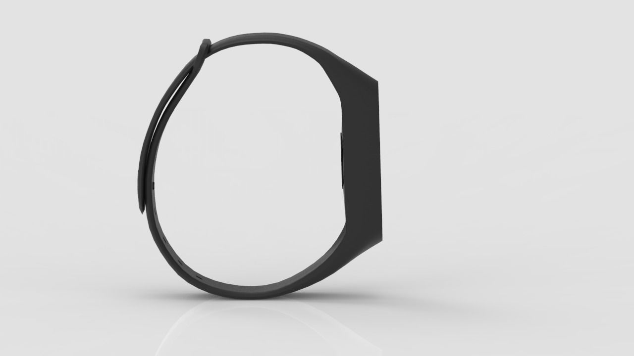 Fitness band 3D model | CGTrader