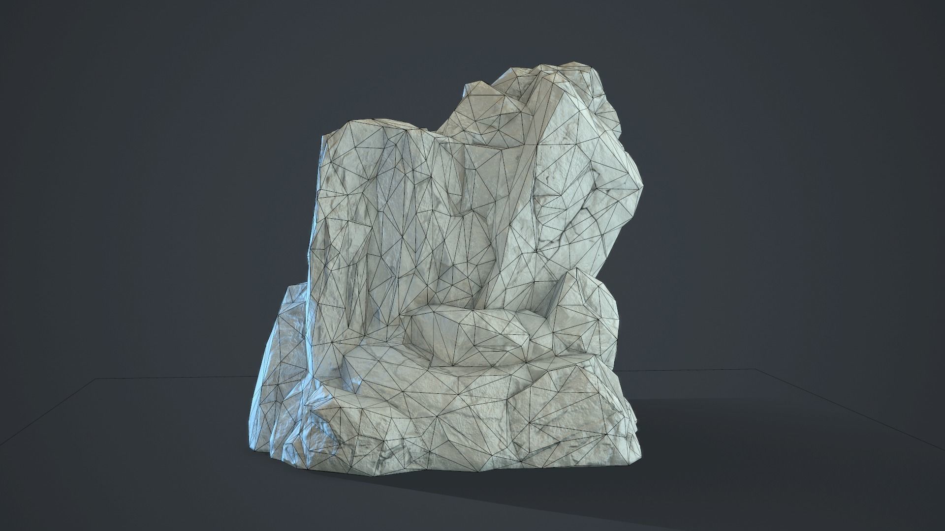 3D model Boulders Collection PBR Game Ready stack of rocks VR / AR ...