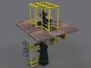 Valve access platforms free 3D model | CGTrader