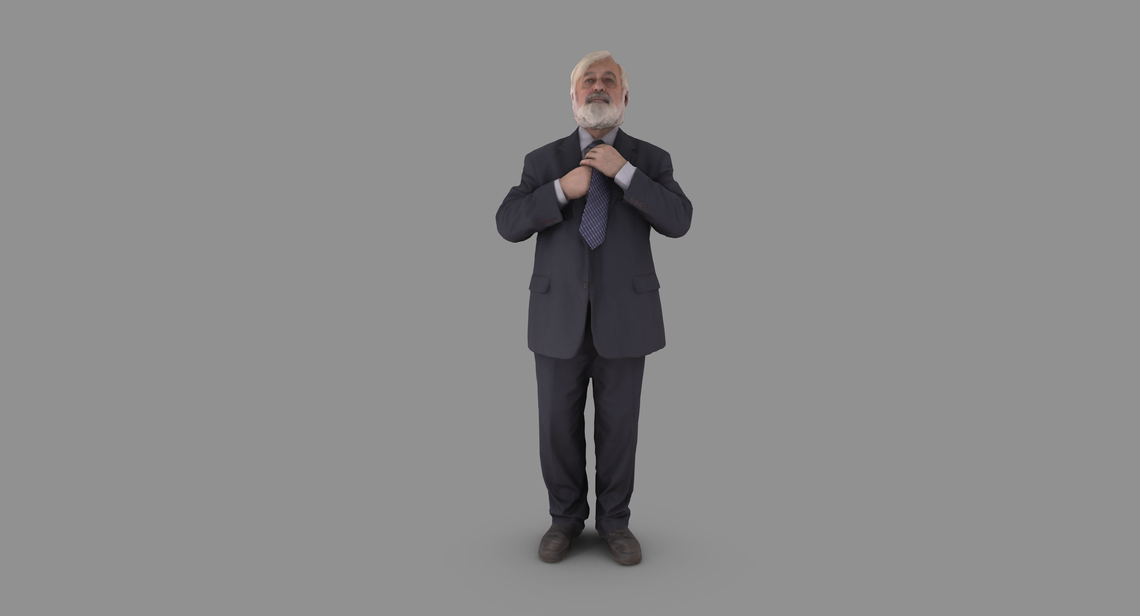 3D model Oldman Fix Tie VR / AR / low-poly | CGTrader